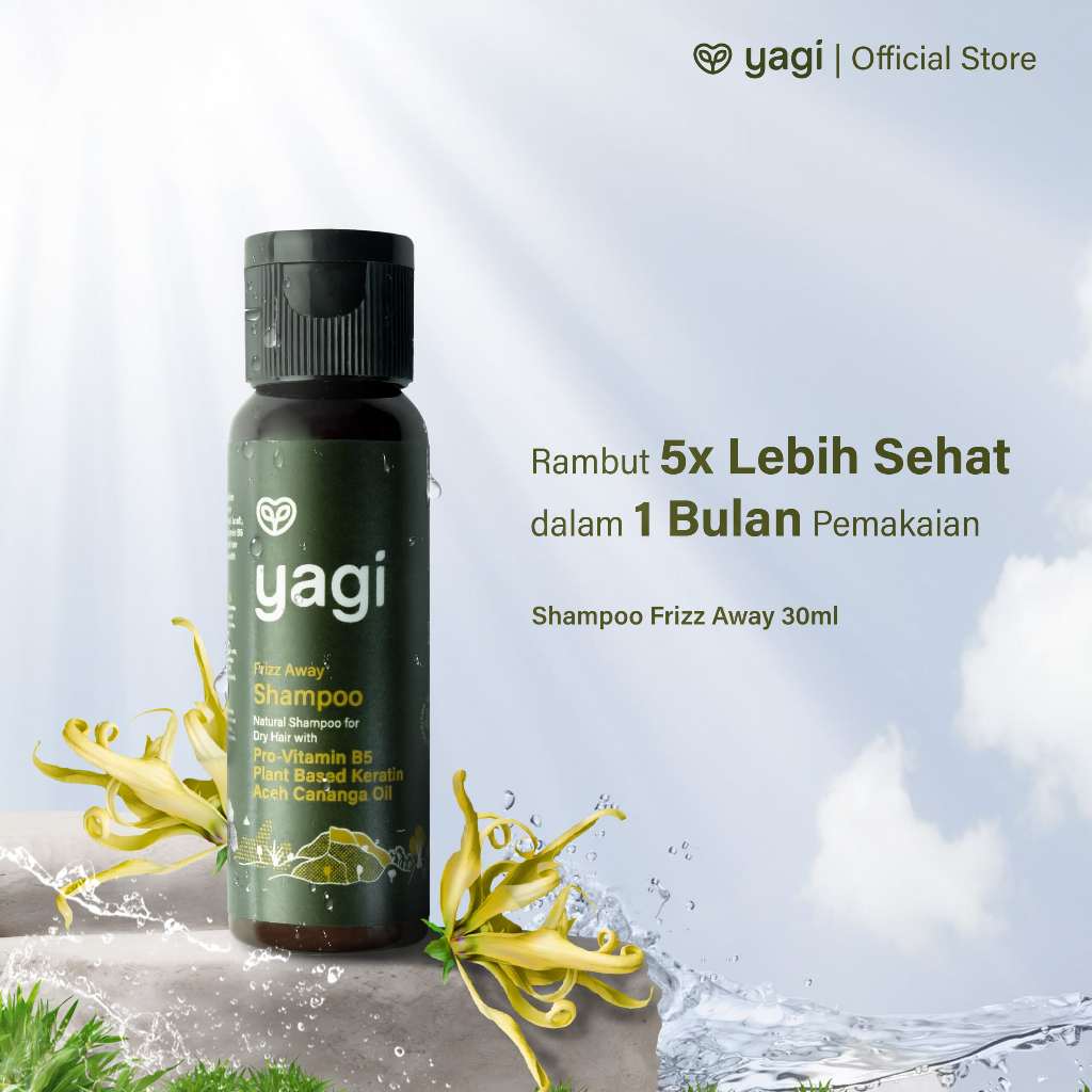 Jual YAGI Forest-Shampoo Frizz Away 30ml | Shopee Indonesia