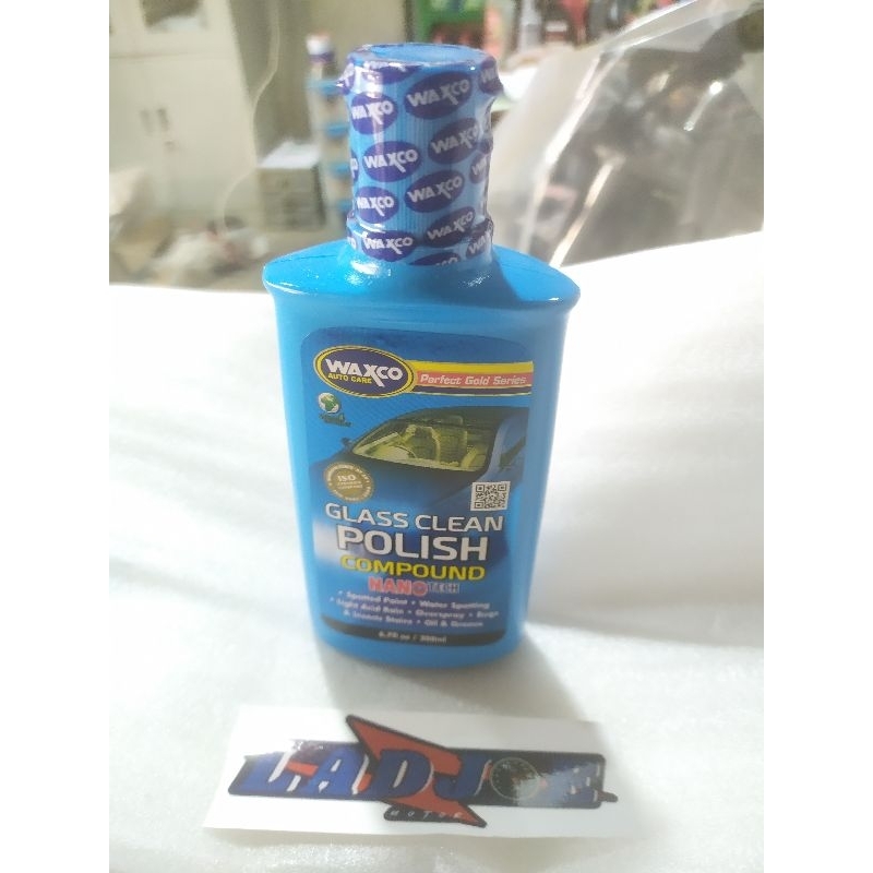 Jual WAXCO Glass Clean Polish Compound nanotech/200 ml | Shopee Indonesia