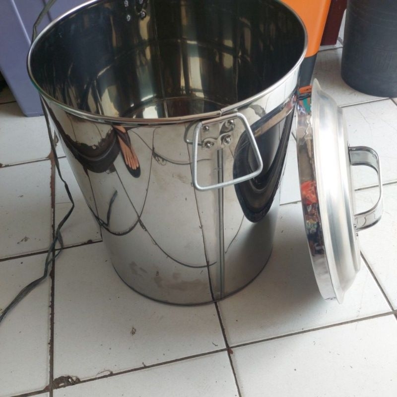 Jual Tong polos 35 - tong bubur - panci polos - panci rebus air -panci ...