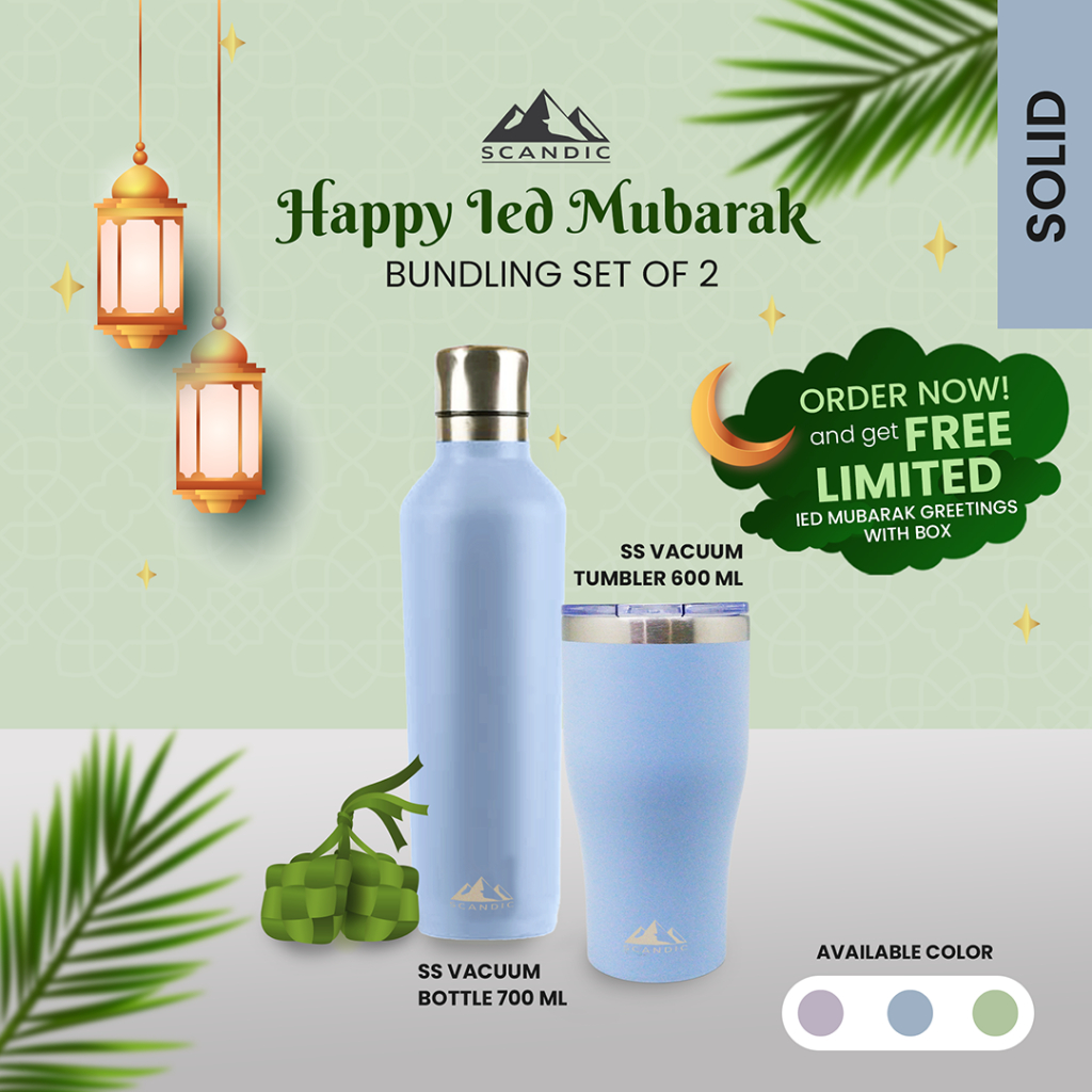 Jual SCANDIC I GIFT BOX 2 I VACUM TUMBLER 600ML & BOTTLE 700ML | Shopee ...