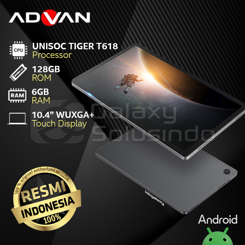 Jual ADVAN TAB VX LITE 10.4 Inch Unisoc Tiger T618 128GB ROM 6GB RAM ...