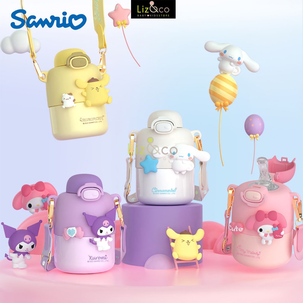 Jual Sanrio Botol Minum Anak Stainless Steel 316 Tahan Panas dan Dingin ...