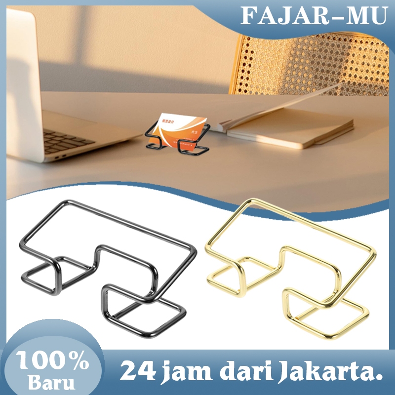 Jual Tempat Kartu Nama Bahan Logam Rak Penempatan Kartu Nama Name Card ...