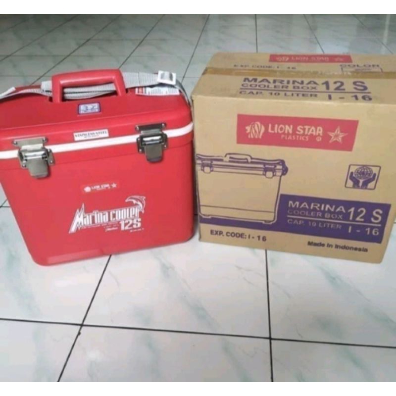 Jual marina cooler box 12 S / 10 liter Tempat Es | Shopee Indonesia