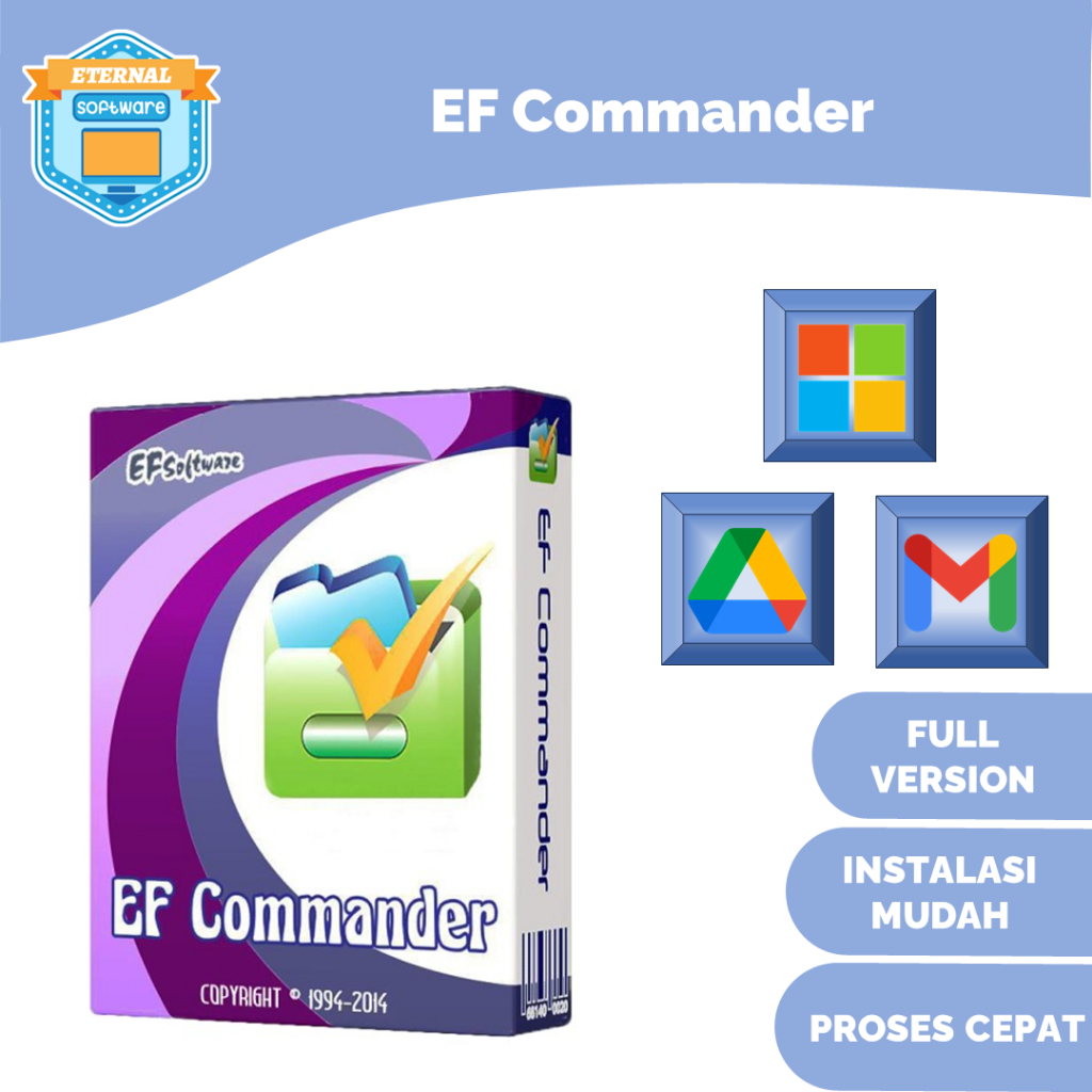 Jual EF Commander Full Version Aplikasi File Manager Windows Full ...