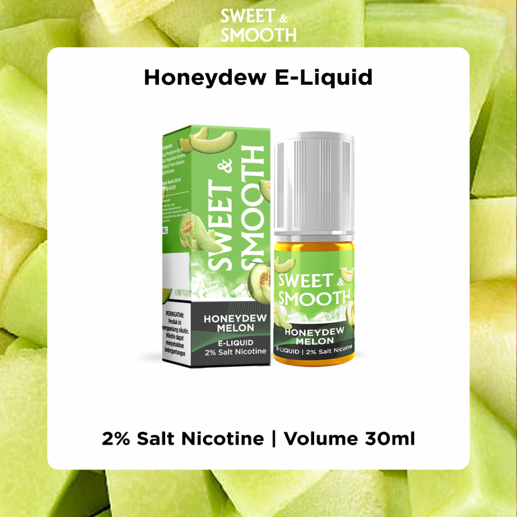 Jual Sweet and Smooth Liquid Honeydew Melon 15ML 30ML 20MG Salt Nic ...