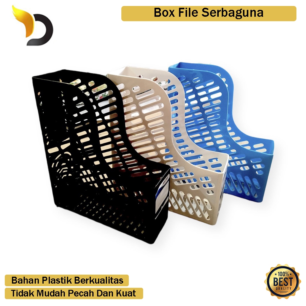 Jual Box File Plastik Keranjang Berkas Penyimpanan Dokumen Multifungsi Box Tempat Surat | Shopee ...
