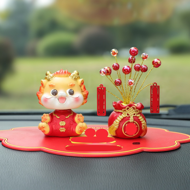 Jual Pajangan Dashboard Mobil Meja Naga Hiasan Naga Kepala Goyang Shio ...