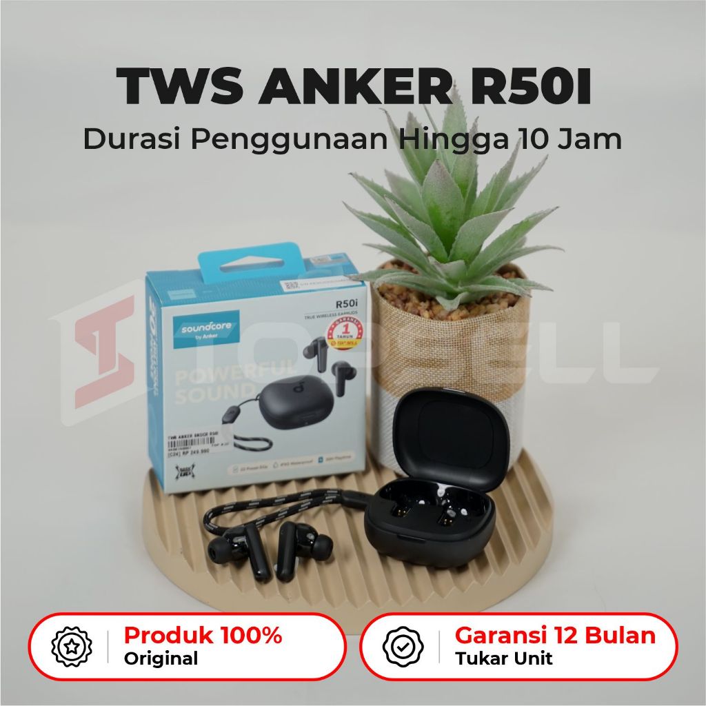 Jual TWS Anker Soundcore Earphone R50i Garansi Resmi 100% Original ...