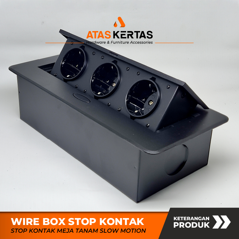 Jual stop kontak tanam meja - Pop up Wire box stop kontak meja meeting ...