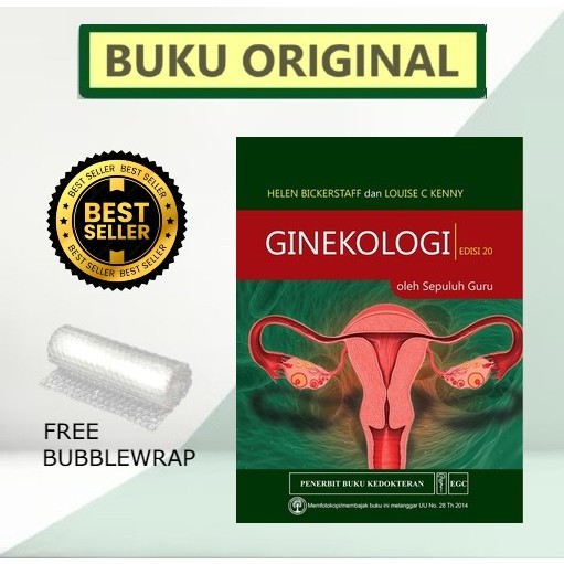 Jual ORIGINAL GINEKOLOGI OLEH SEPULUH GURU EDISI 20 - HELEN BICKERSTAFF ...