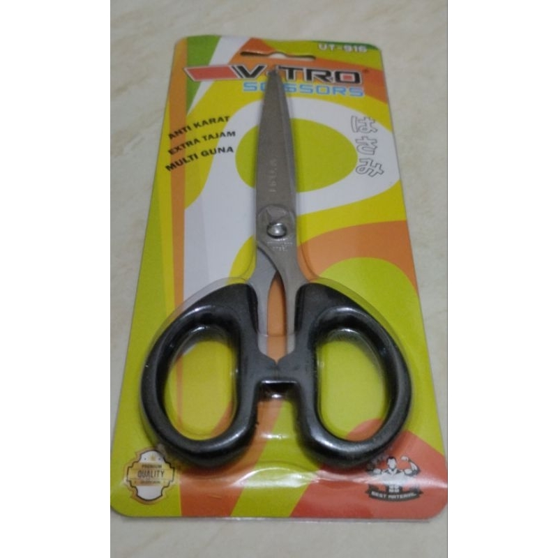 Jual Gunting ukuran tanggung V-TRO VT-916 (Japan Technology) | Shopee ...