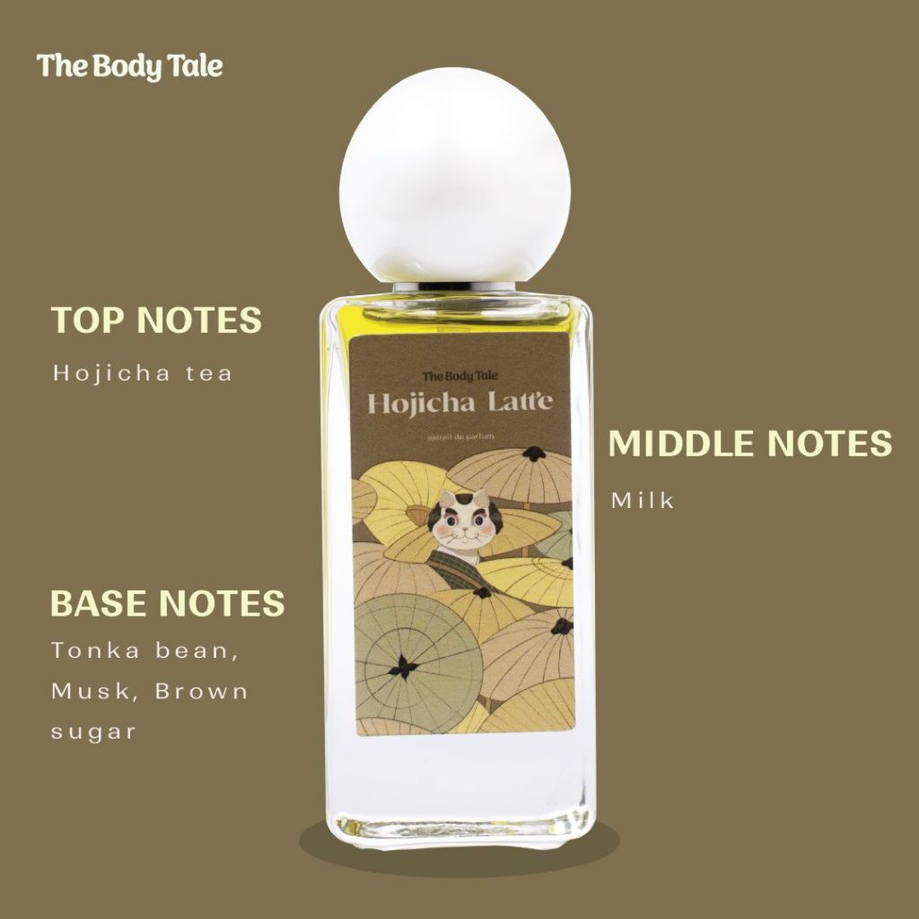 Jual The Body Tale - Hojicha Latte – Extrait De Parfum | Parfum Unisex ...