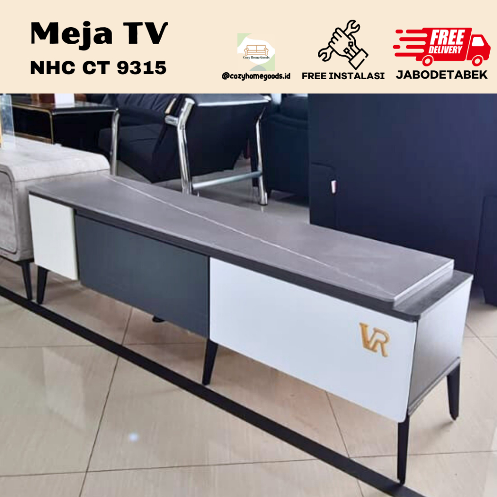 Jual Meja TV Panjang/Minimalis - Meja Ruang Tamu - Video Rack Table ...