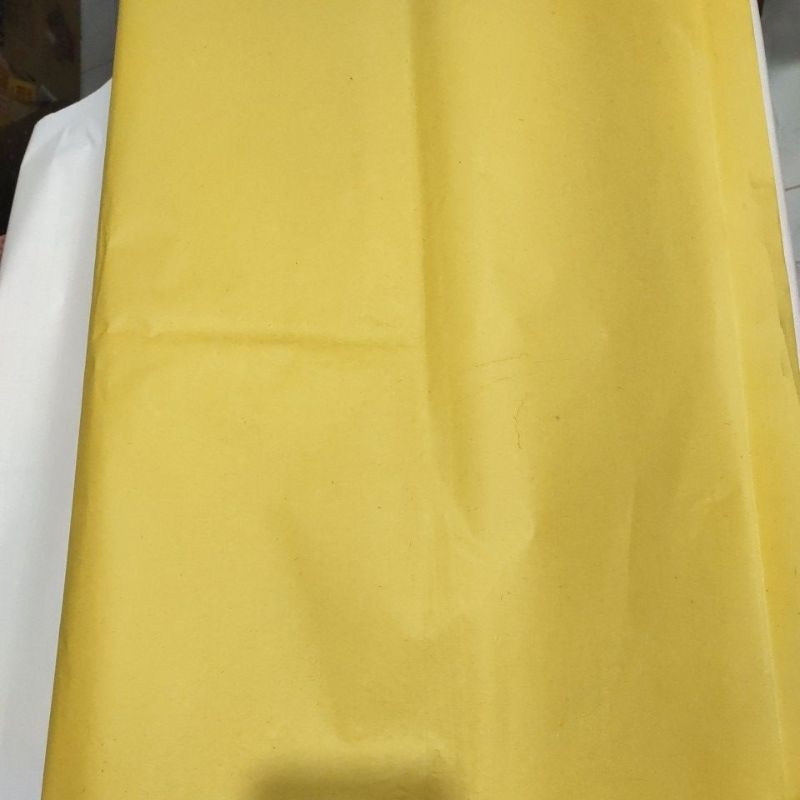 Jual Kertas Hu Luar Dan Dalam Warna Kuning 60 x 128 Cm | Shopee Indonesia