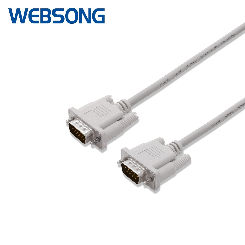 Jual Kabel Serial DB9 Male to DB15 Male 1.5M WEBSONG | Shopee Indonesia