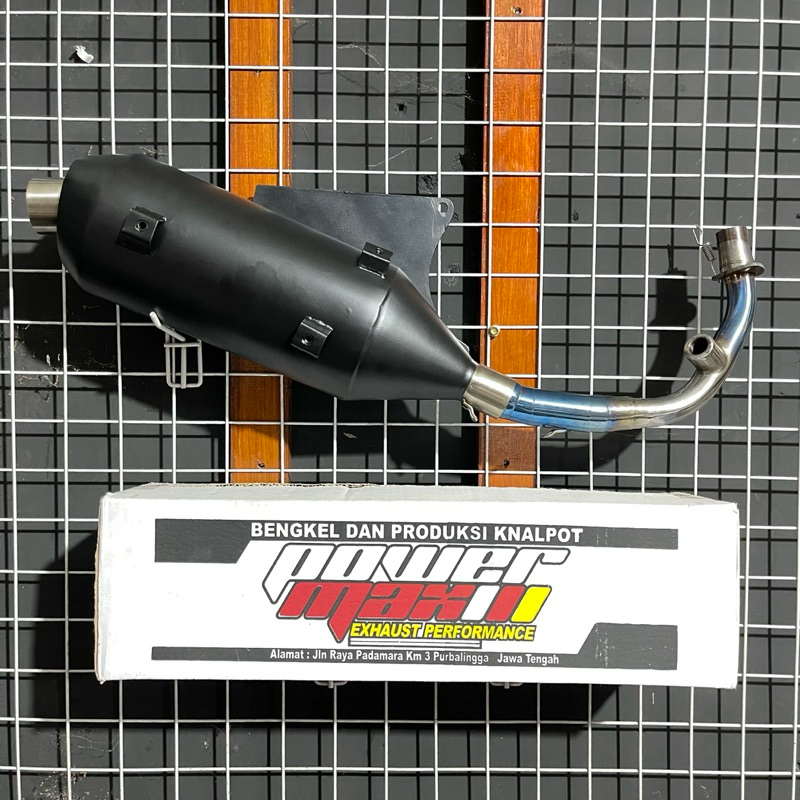 Jual Knalpot Standar Racing Vespa Matic Full System PNP | Shopee Indonesia