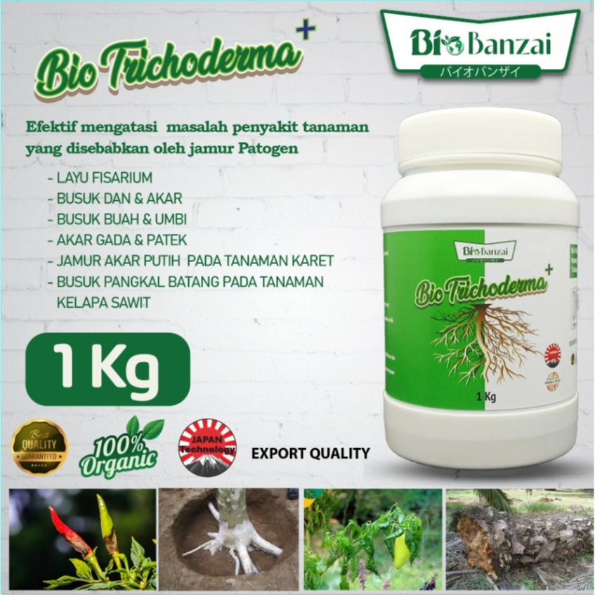 Jual Bio banzai bio trichoderma+ kemasan 1kg fungisida organik untuk ...