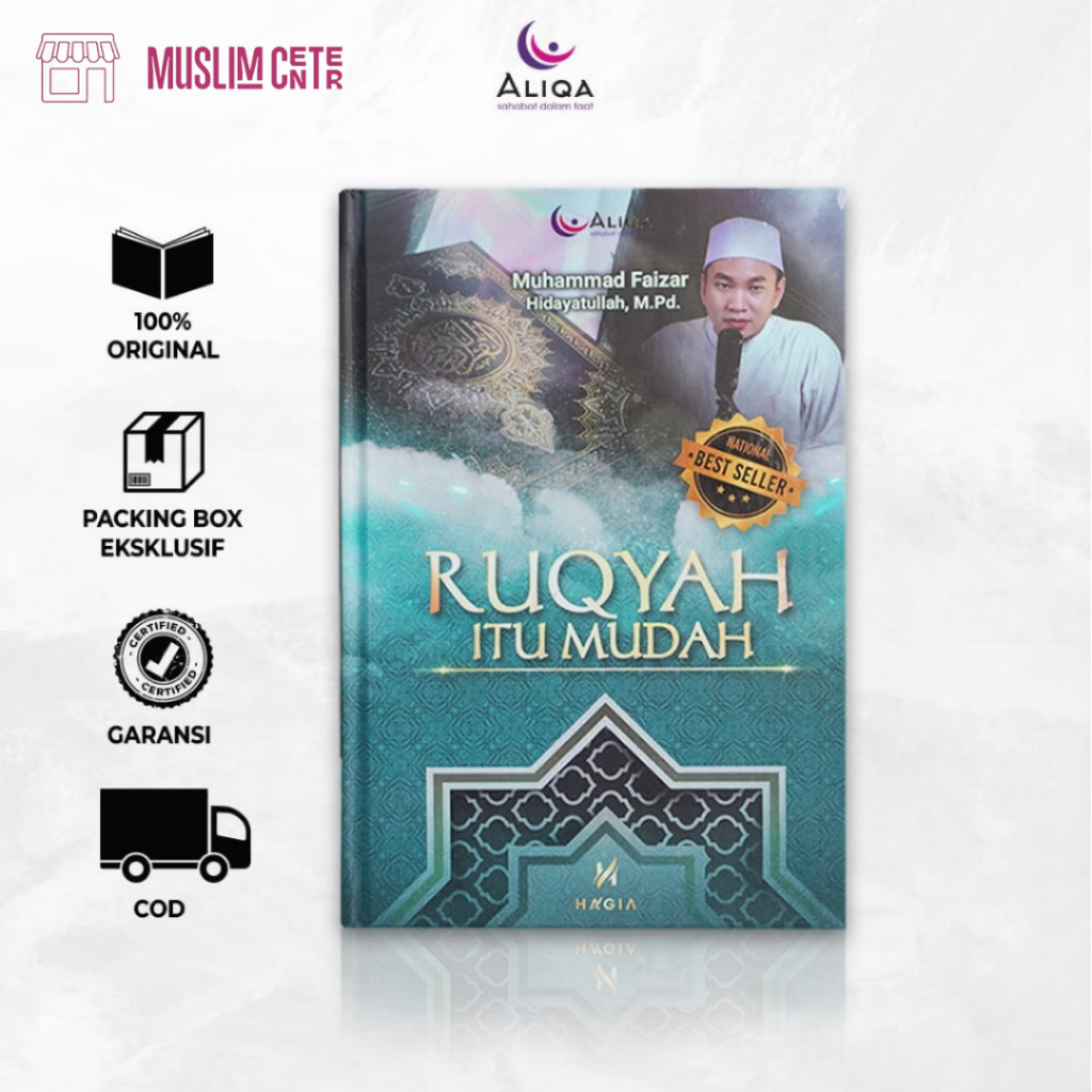 Jual RUQYAH ITU MUDAH Buku Panduan Ruqyah Mandiri dengan Cover Premium ...