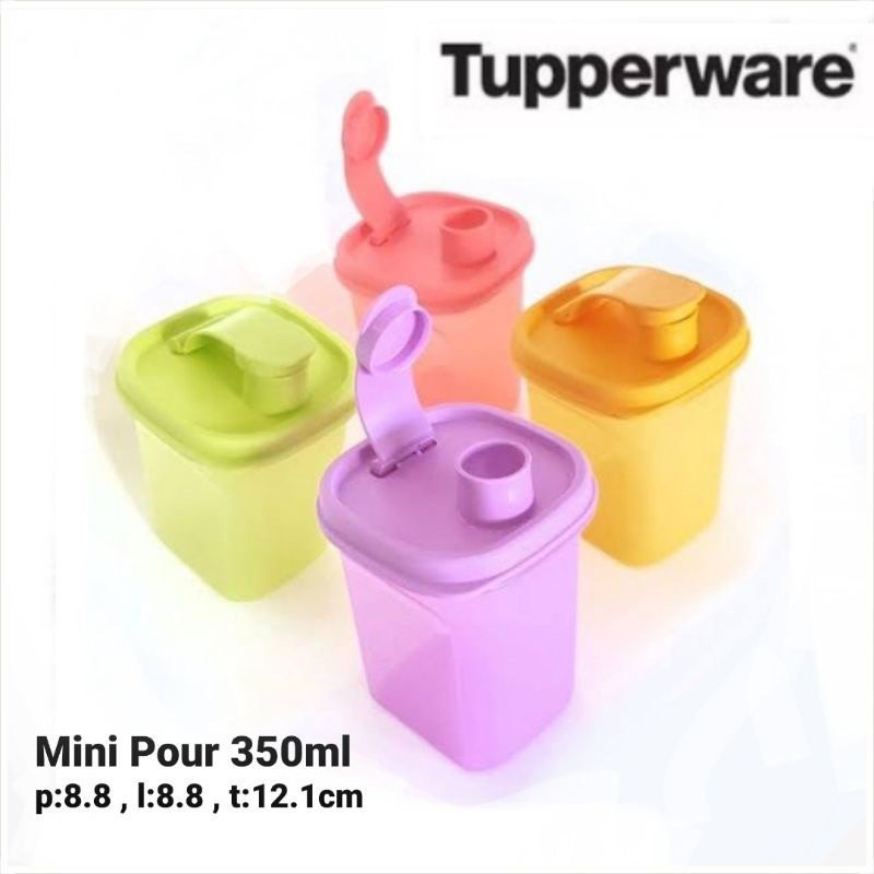 Jual Tupperware Mini pour, Mini slim line 350ml (1Pcs), Malaysia ...