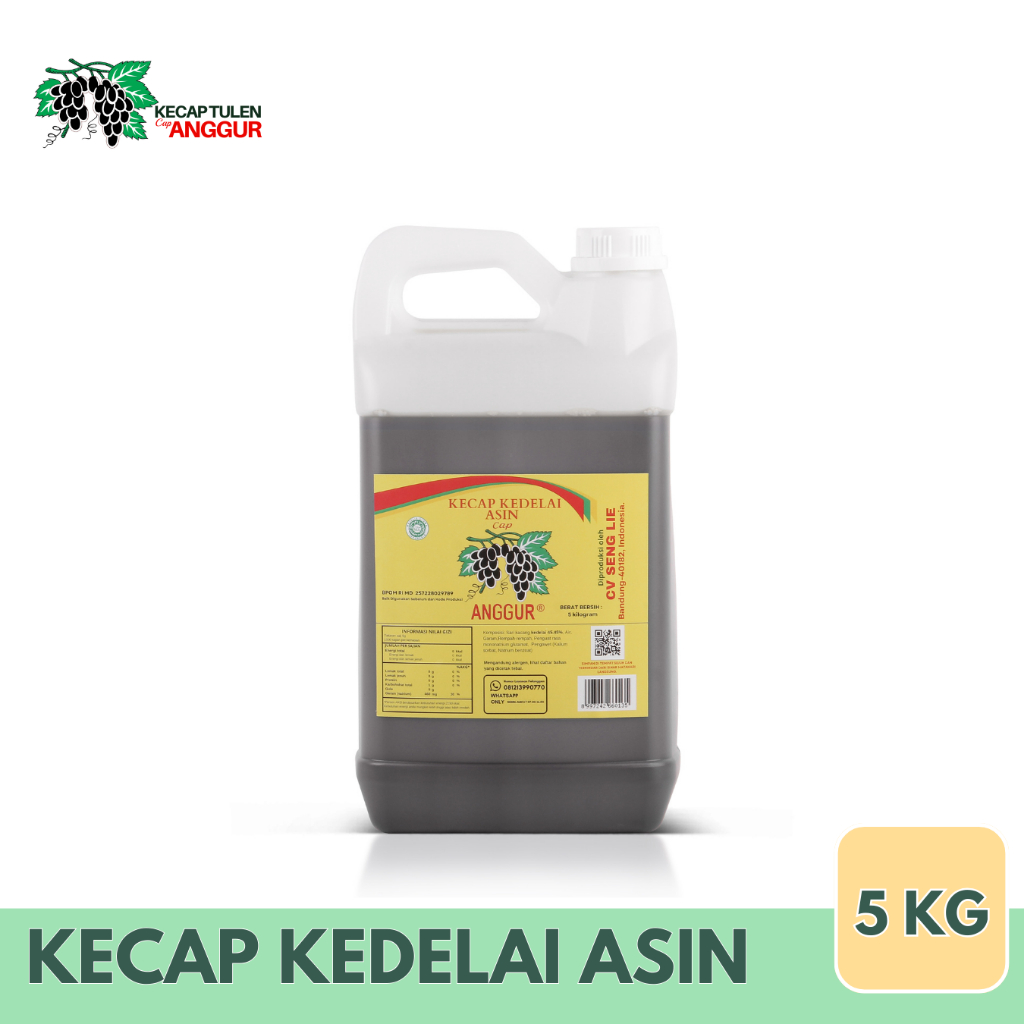 Jual Cap Anggur Kecap Asin 5kg (Jeriken) | Shopee Indonesia