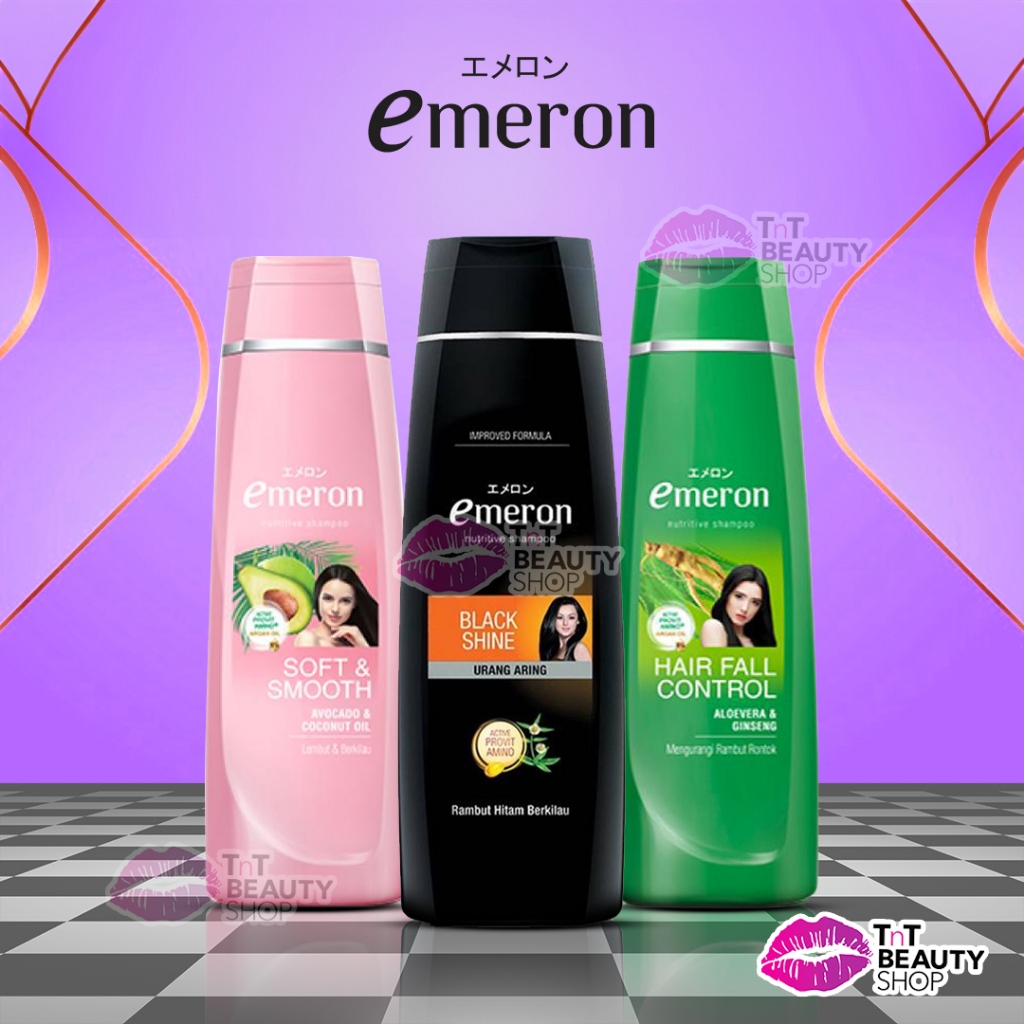 Jual Emeron shampoo Series 170ml - 70ml Emeron Shampoo hijab clean ...