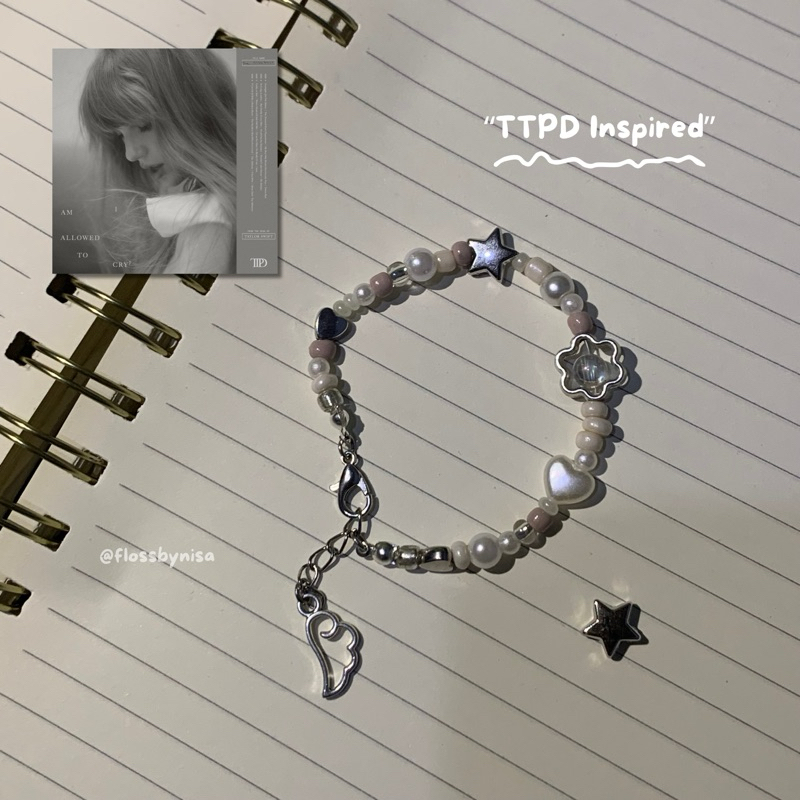 Jual [Bracelet] TTPD Inspired Bracelet/Taylor Swift Bracelet/Gelang ...