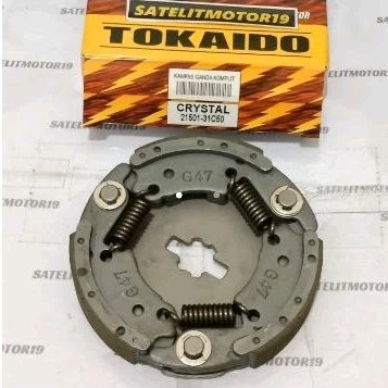 Jual Kampas kopling ganda assy komplit dudukan SUZUKI RC 110 CRYSTAL TORNADO GX TORNADO GS RC 80 ...