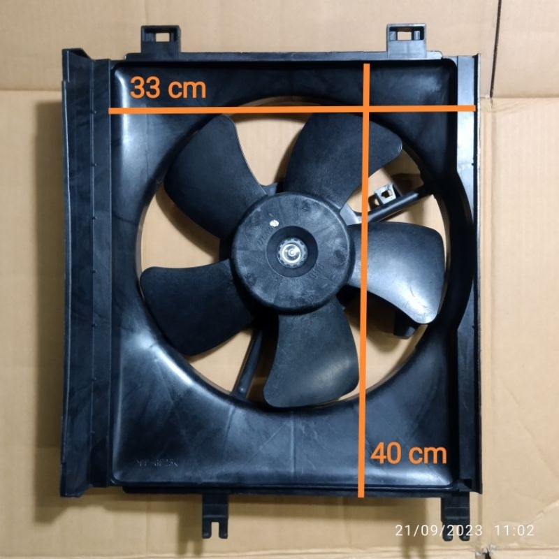 Jual Extra Fan Shroud fan motor fan kipas radiator Agya Ayla 1000cc ...
