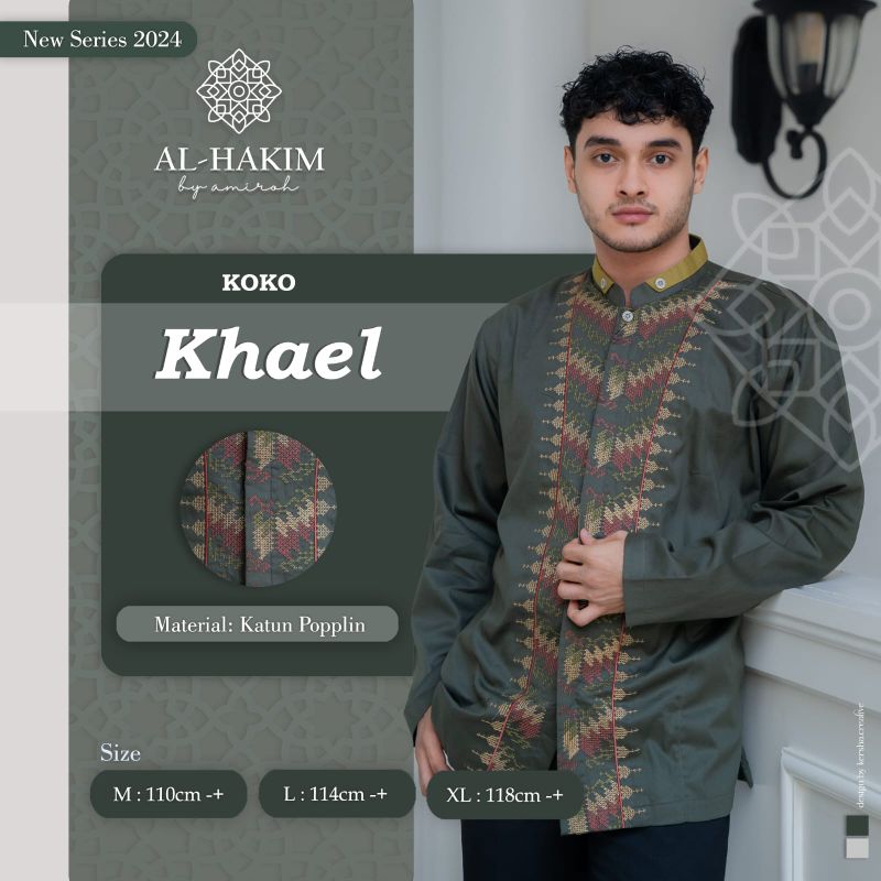 Jual Baju Koko Rafiq Khael Premium Original by Al Hakim | Shopee Indonesia