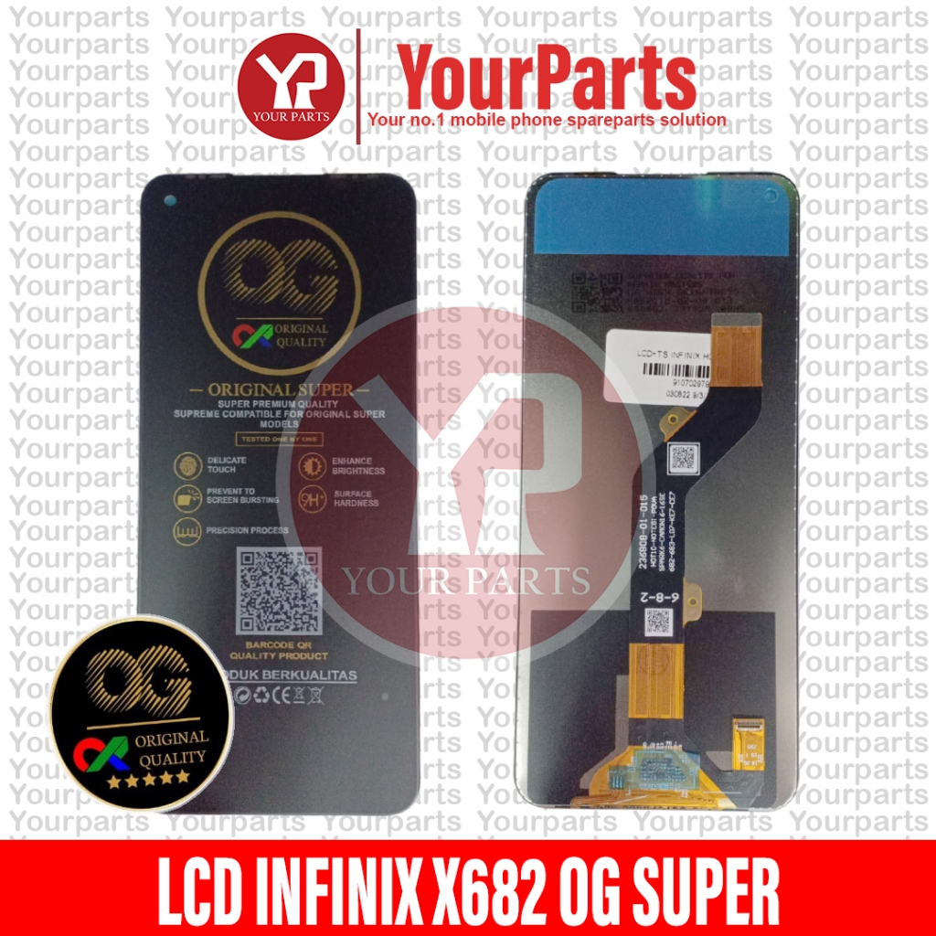 Jual LCD INFINIX HOT 10, SERI X682 (OG SUPER) | Shopee Indonesia