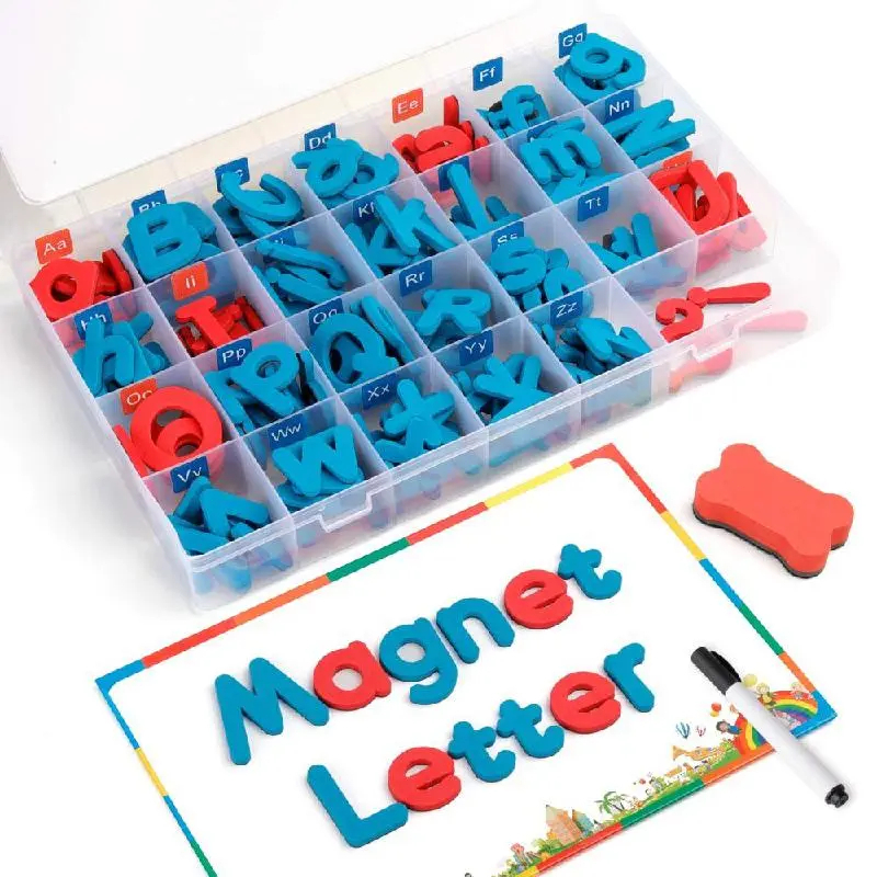 Jual Eva Magnectic Letters / Magnet Huruf Angka / Mainan Edukasi ...