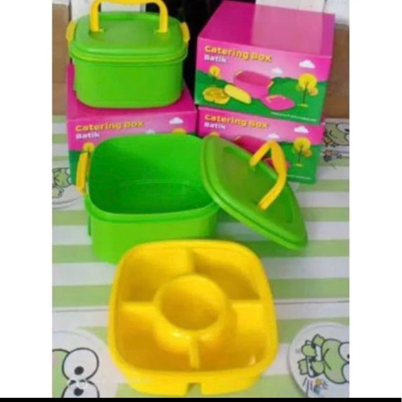 Jual RANTANG SUSUN PLASTIK-CATERING BOX BATIK-TEMPAT NASI CATERING ...