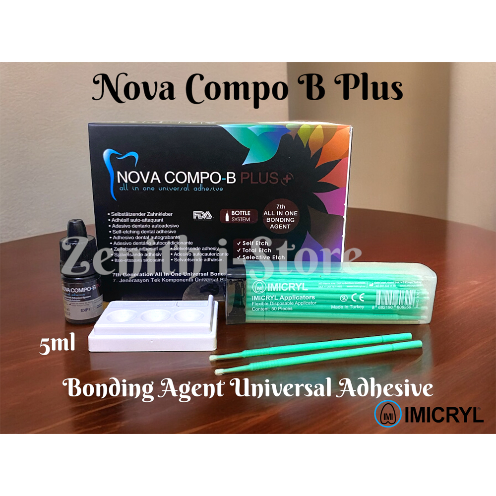 Jual Nova Compo B Plus Imicryl Bonding Universal Dental Bonding ...