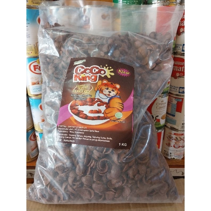 Jual choco king choco chips sereal 1kg | Shopee Indonesia