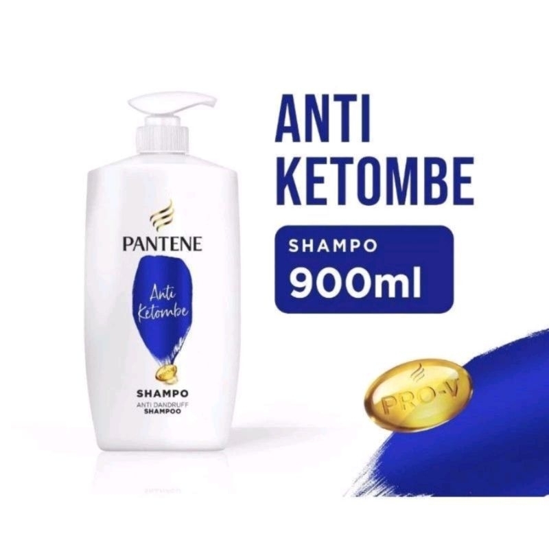 Jual Shampoo Pantene Anti Ketombe Warna Biru 900 ml | Shopee Indonesia