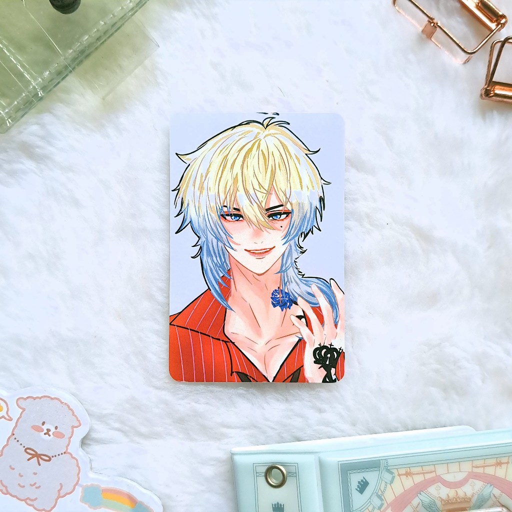 Jual VTUBER INDONESIA photocard by onintwin / Harris Caine / Mikazuki ...