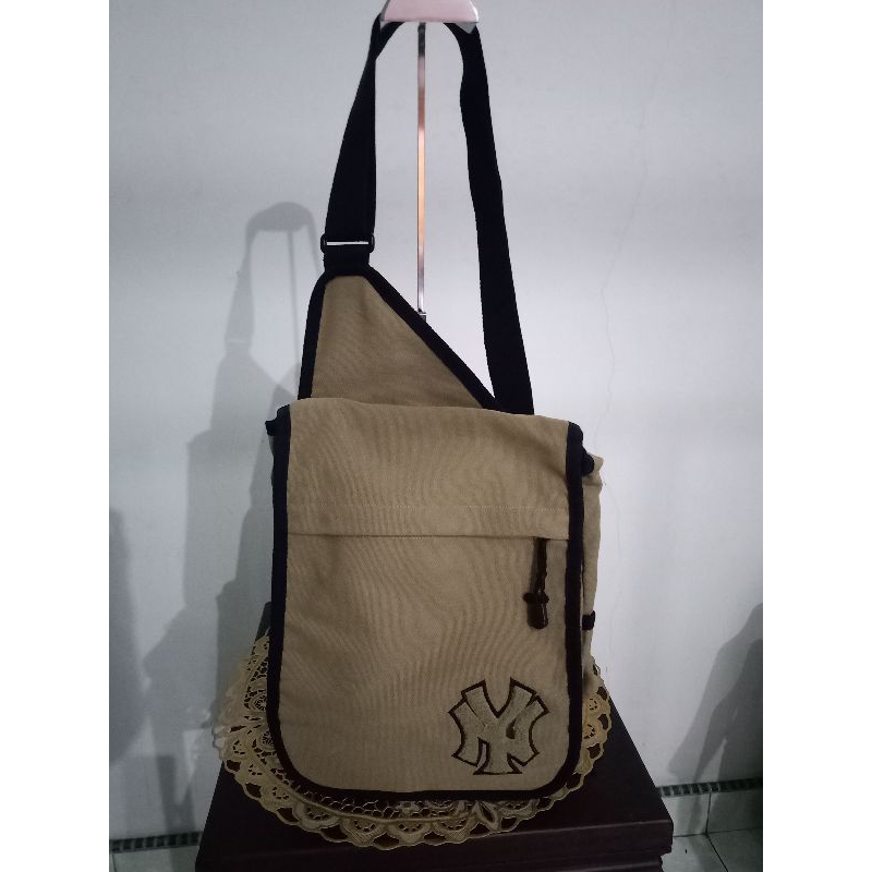 Jual Sling cowok brand MLB keren, lengkap tag | Shopee Indonesia