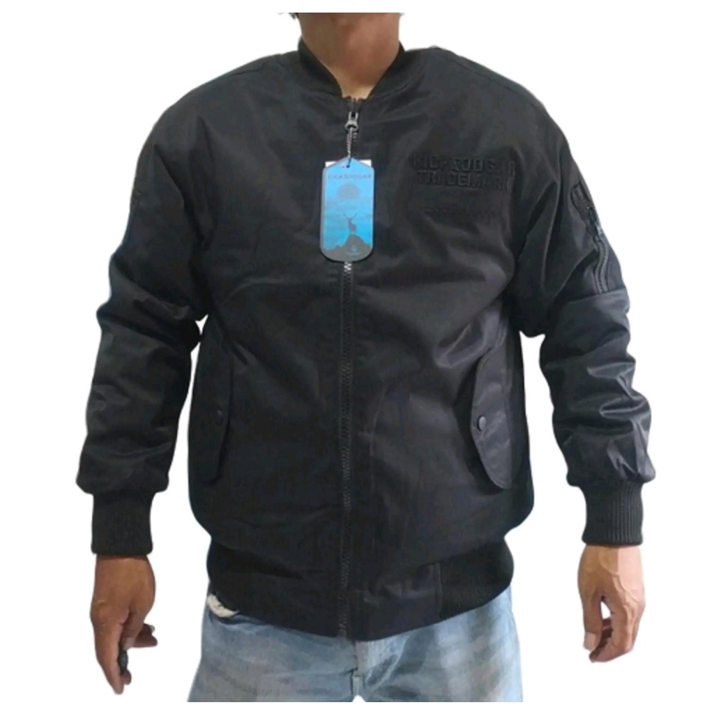 Jual Kicksoogar Jaket Bomber Pria Anti Angin Model Terbaru | Shopee ...