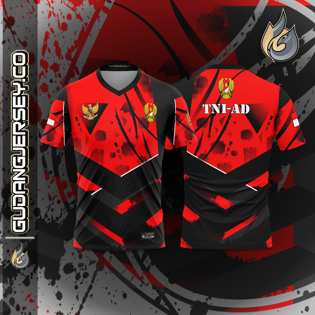 Jual JERSEY TNI AD / TNI AL / TNI AU / POLRI FREE CUSTOM LOGO | Shopee ...