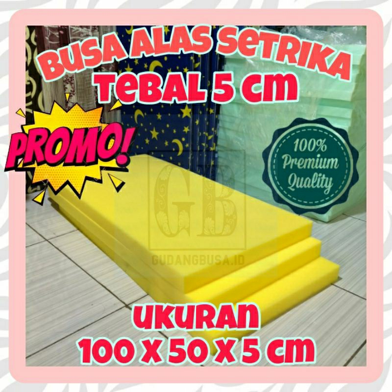 Jual busa alas setrika tebal 5cm.busa alas setrika.busa alas gosok.busa ...