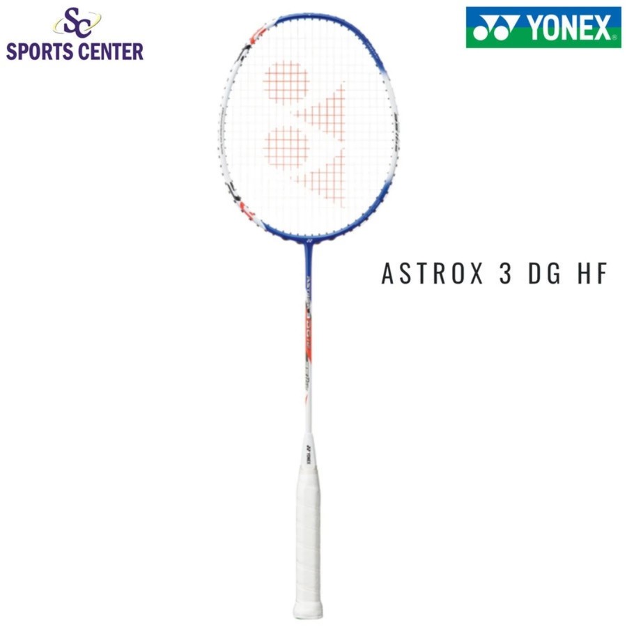 Jual New Raket Badminton Yonex Astrox 3 DG HF Blue White | Shopee Indonesia