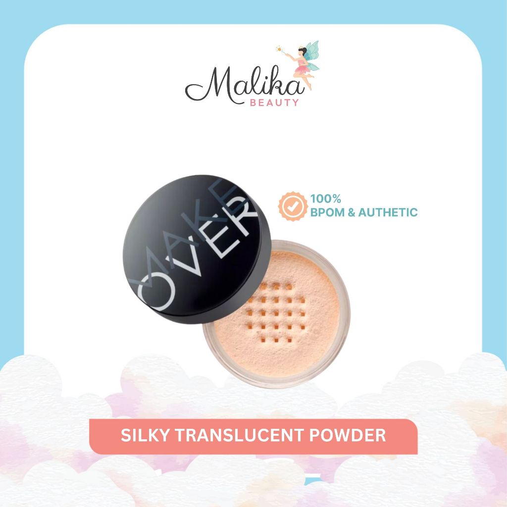Jual Malika Beauty | MAKE OVER SILKY TRANSLUCENT POWDER | Make Over ...