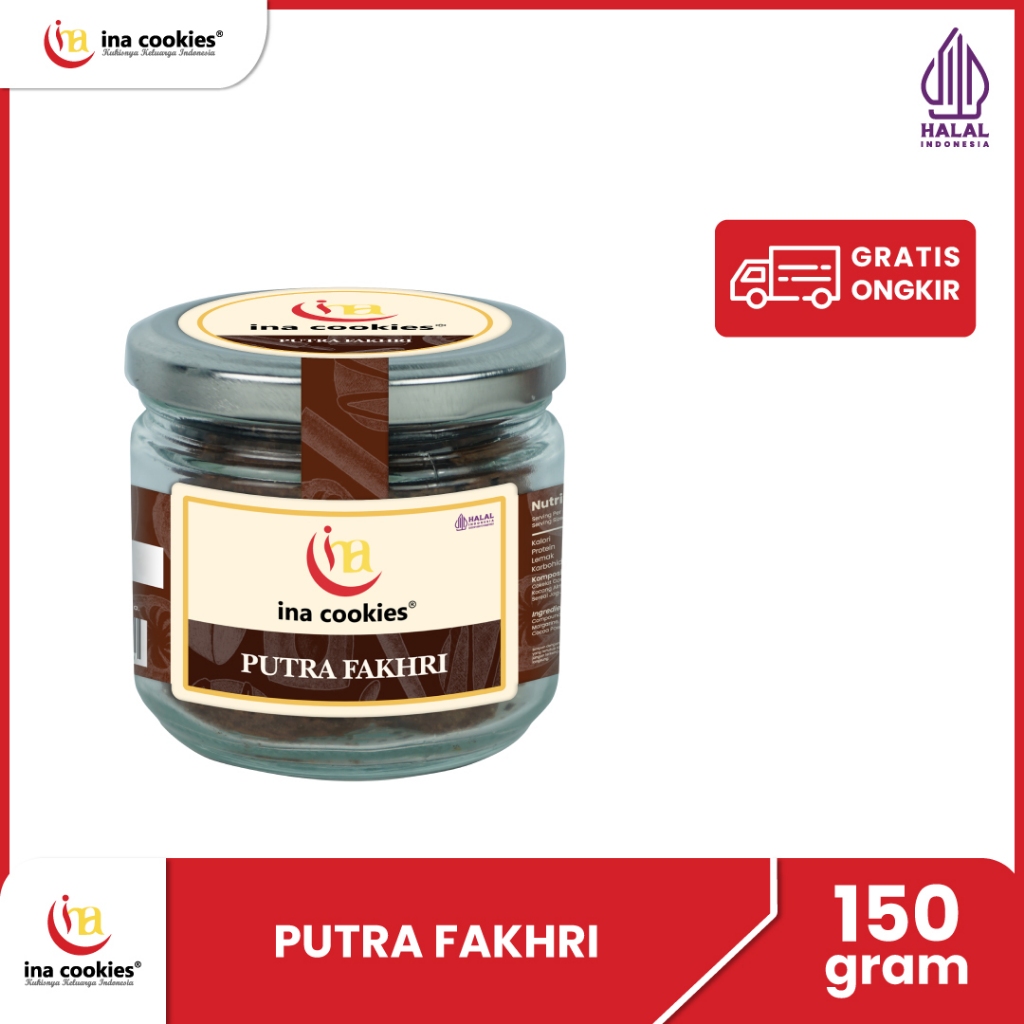 Jual Ina Cookies Kue Kering Premium Belgian Choco Almond Toples JAR ...