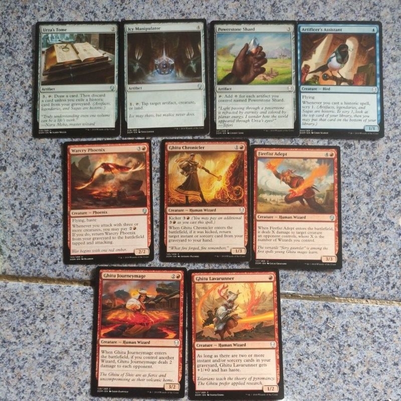 Jual Kartu Magic The Gathering Deckmaster Urza's Tome Icy Manipulator Powerstone Shard ...