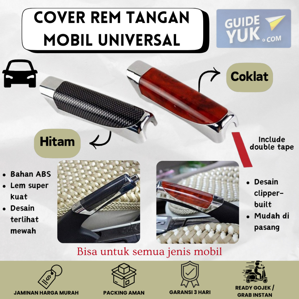Jual Cover Rem Tangan Mobil Universal Penutup Perlindungan Aksesoris ...