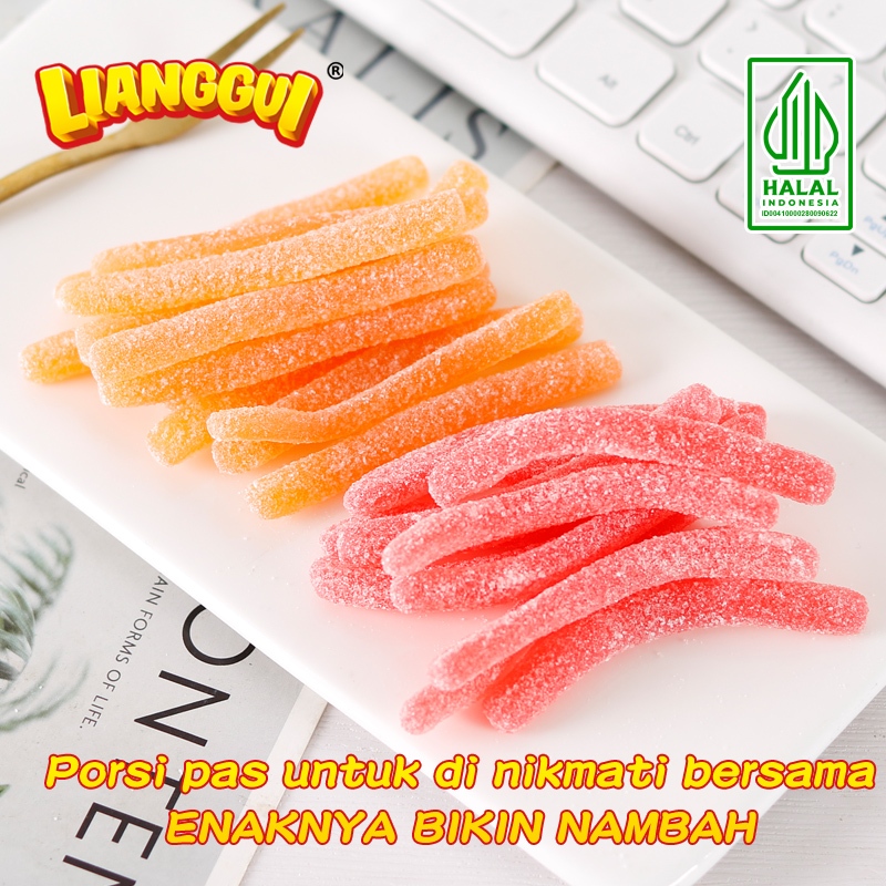 Jual [HALAL] Permen Lianggui Sweet Set Gummy Candy Strawberry dan Mango ...