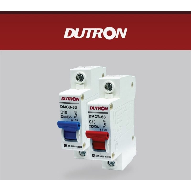 Jual MCB DUTRON 4A 6A 10A 16A 1Phase Phase1 SNI | Shopee Indonesia