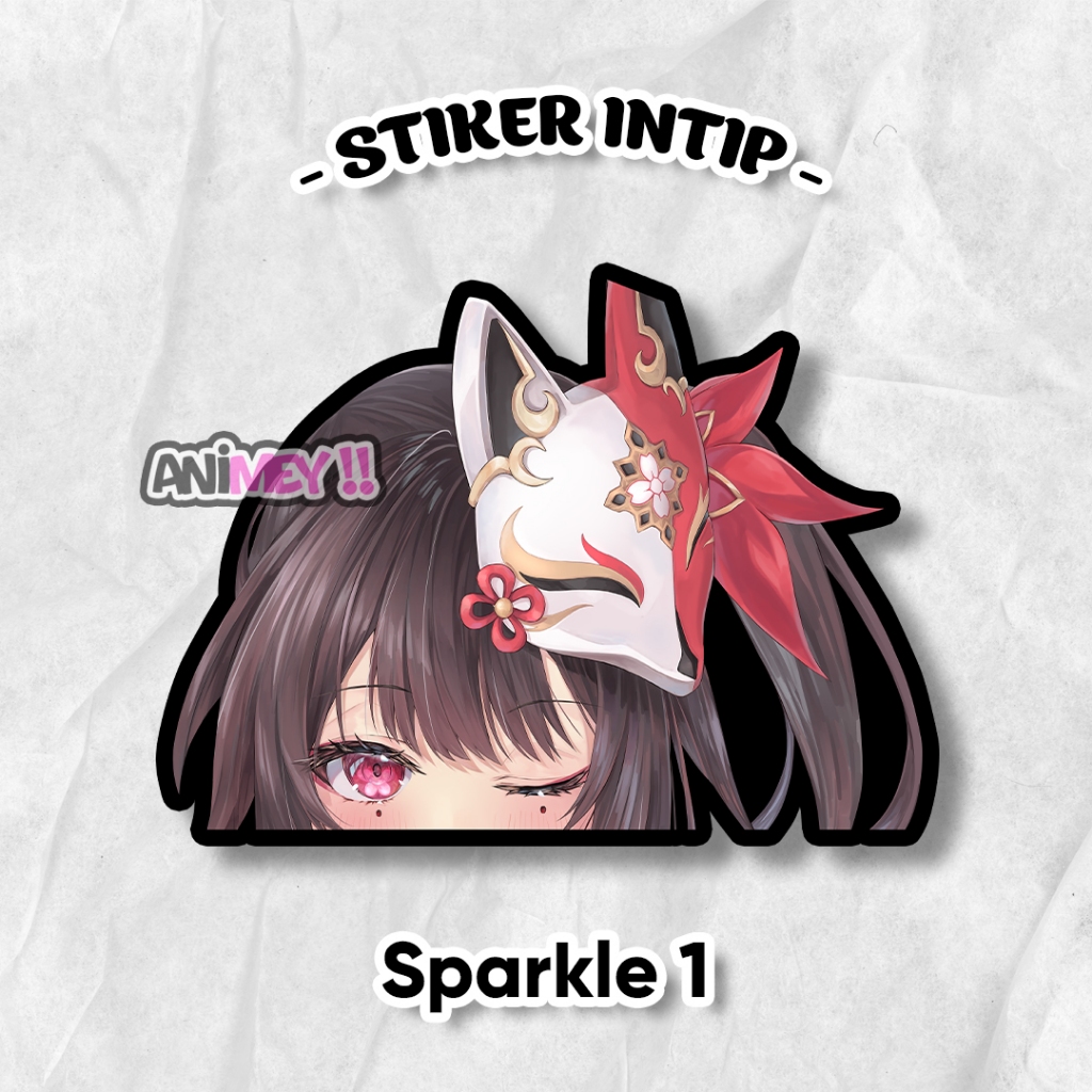 Jual Stiker Intip Sparkle Honkai Star Rail / Sticker Anime Waterproof ...