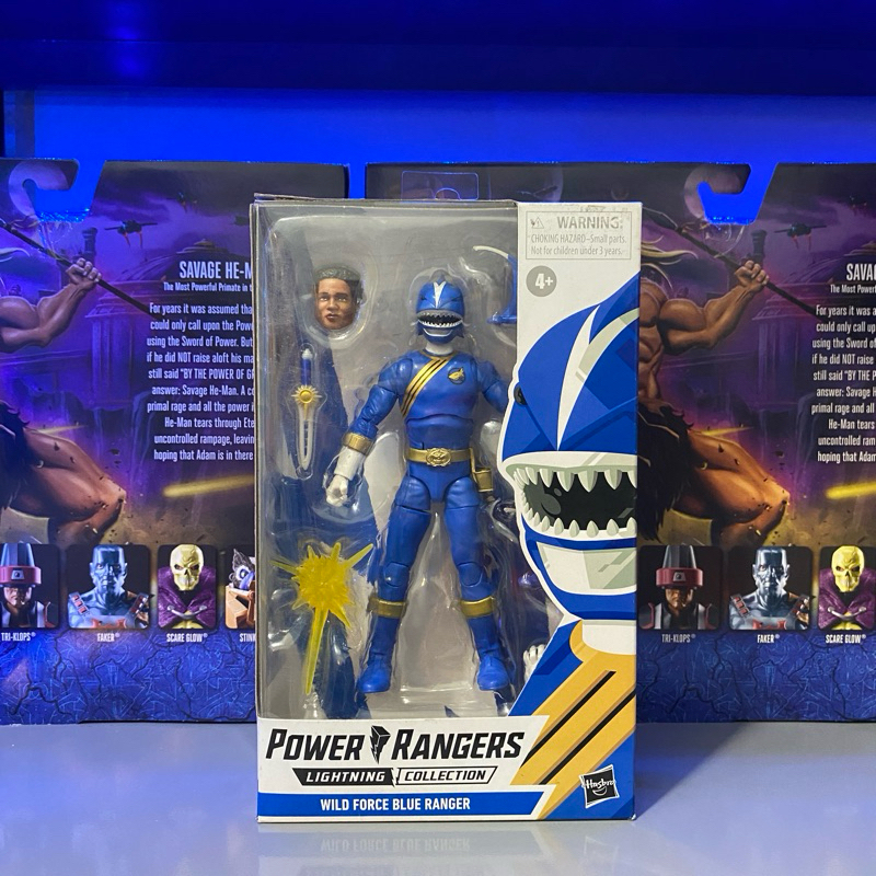 Jual Hasbro Action Figure Power Ranger Lightning Collection Wild Force Blue Ranger | Shopee ...